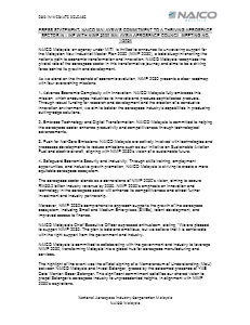 Press Release Malaysia Aerospace Council 2024 National Aerospace